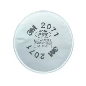 3M Particulate Filter 2071, P95 100 EA/Case