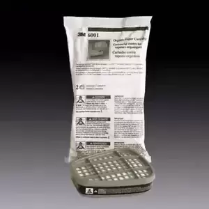 3M 6001 Organic Vapor Replacement Respirator Cartridge Filters ...